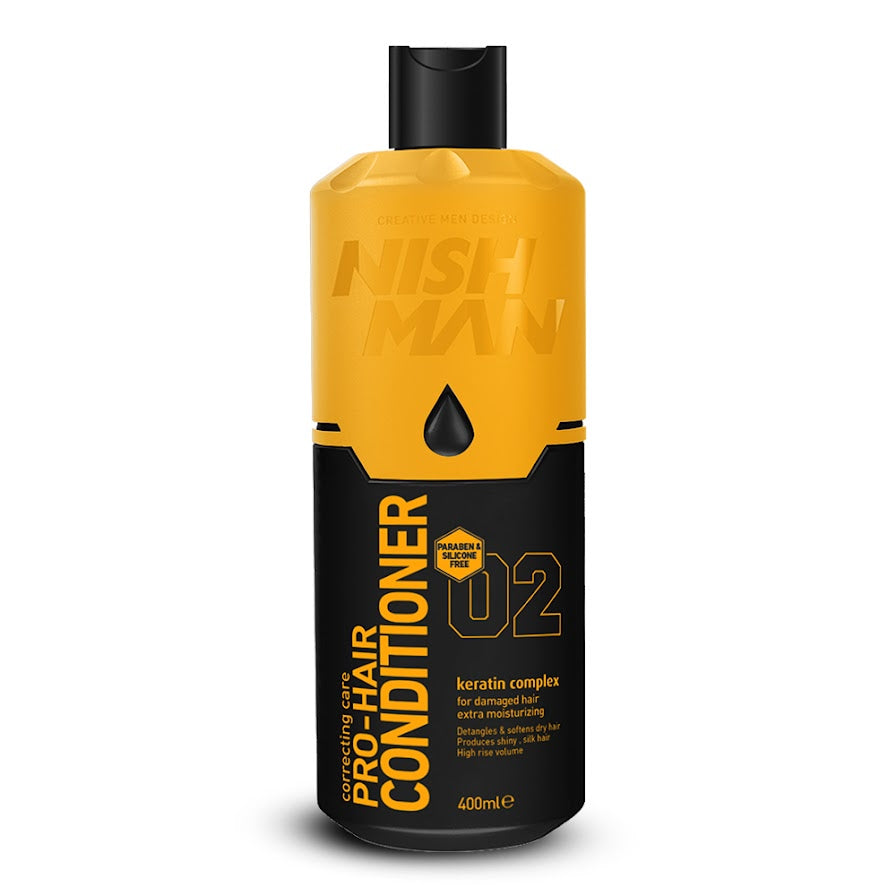 Nishman 02 Keratin Complex Professional Conditioner for Damaged Hair