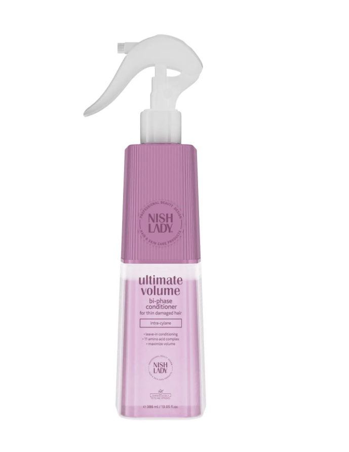NishLady Ultimate Volume Bi-Phase Conditioner for Thin, Damaged Hair