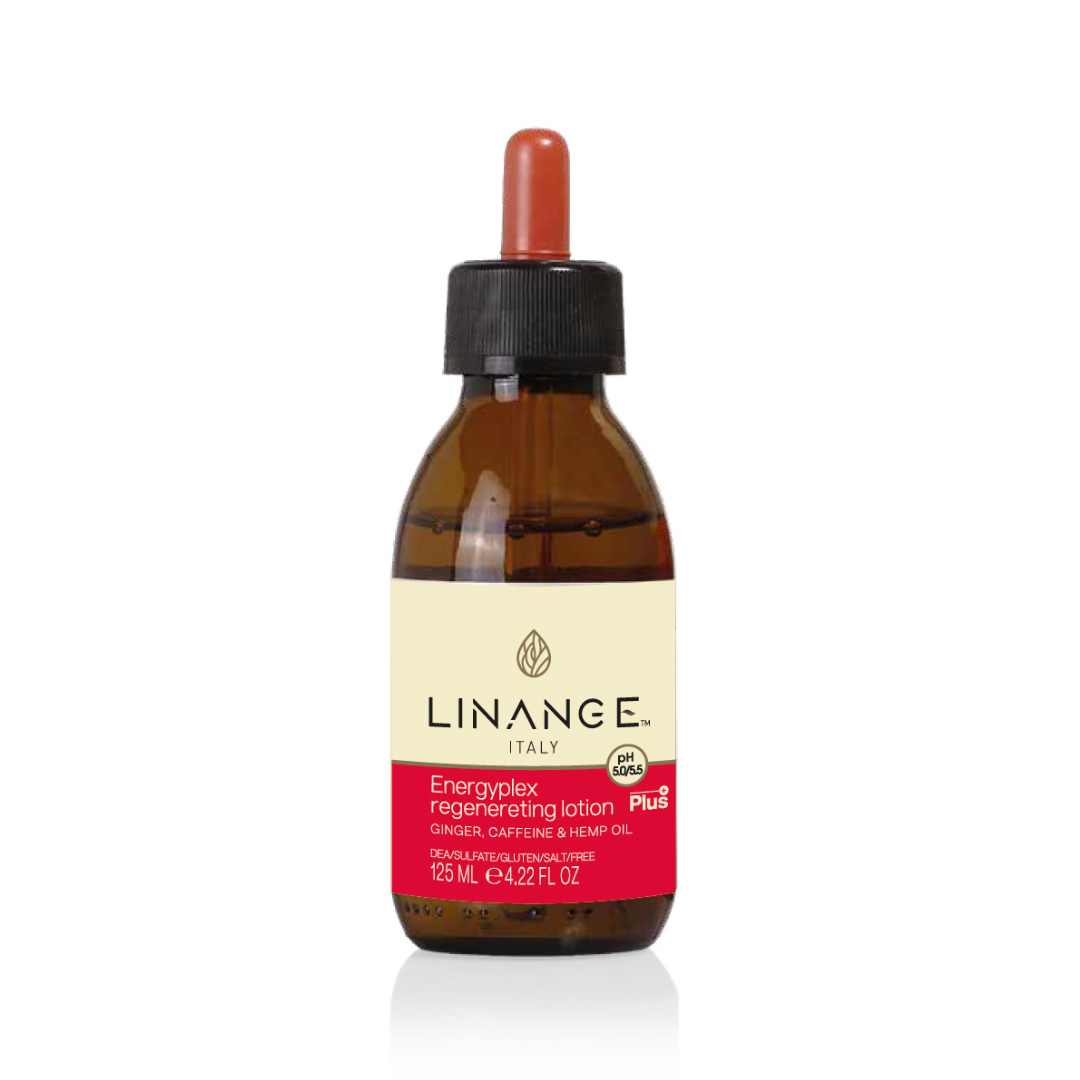 Linange Energyplex Plus+ Regenerating Hair Lotion w/ Ginger & Caffeine