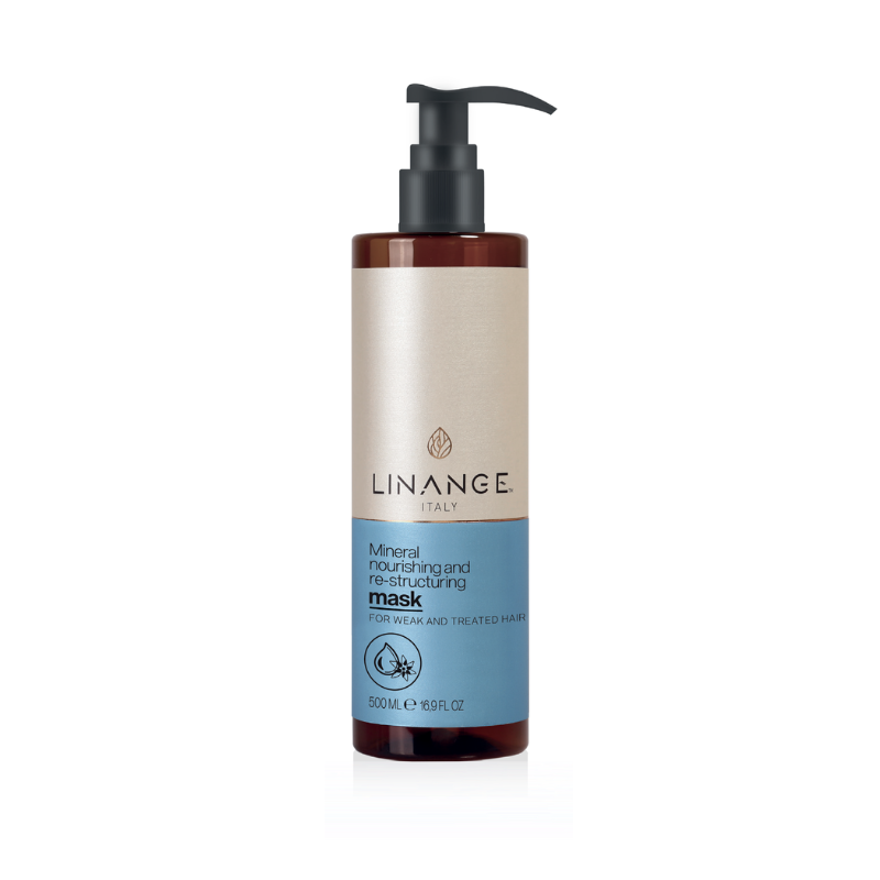 Linange Mineral Nourishing & Restructuring Hair Mask for Weak & Treate