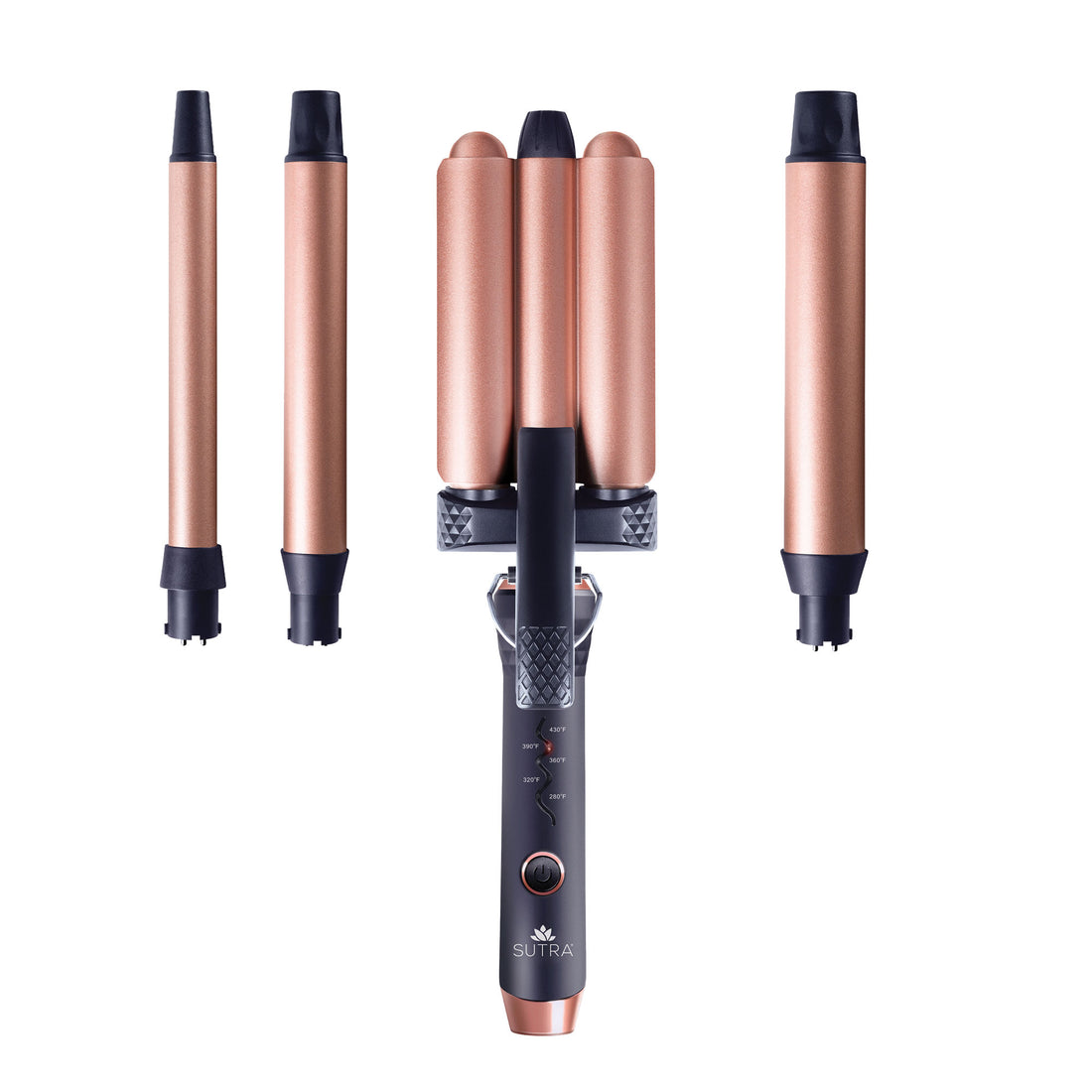 Sutra Beauty 4-in-1 Interchangeable Clipless Curler Set (50CS3N1)