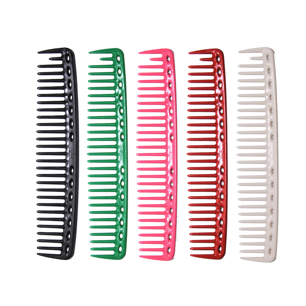 YS Park 452 Cutting Comb w/ Wide Spaced Teeth - 7.9"