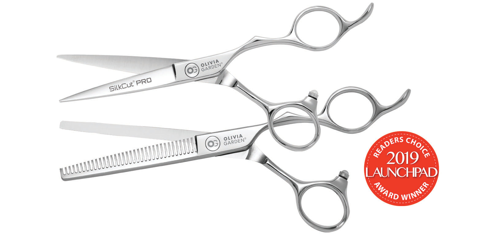 Olivia Garden SilkCut PRO Shear & Thinner Set