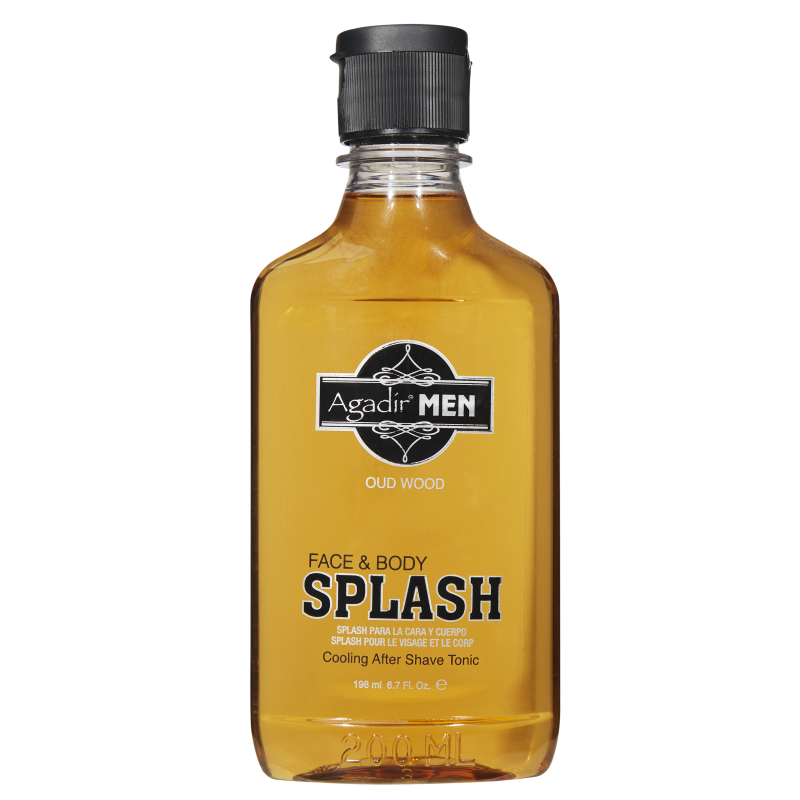 Agadir Men Face & Body Splash Cooling Aftershave Tonic (198ml/6.7oz)