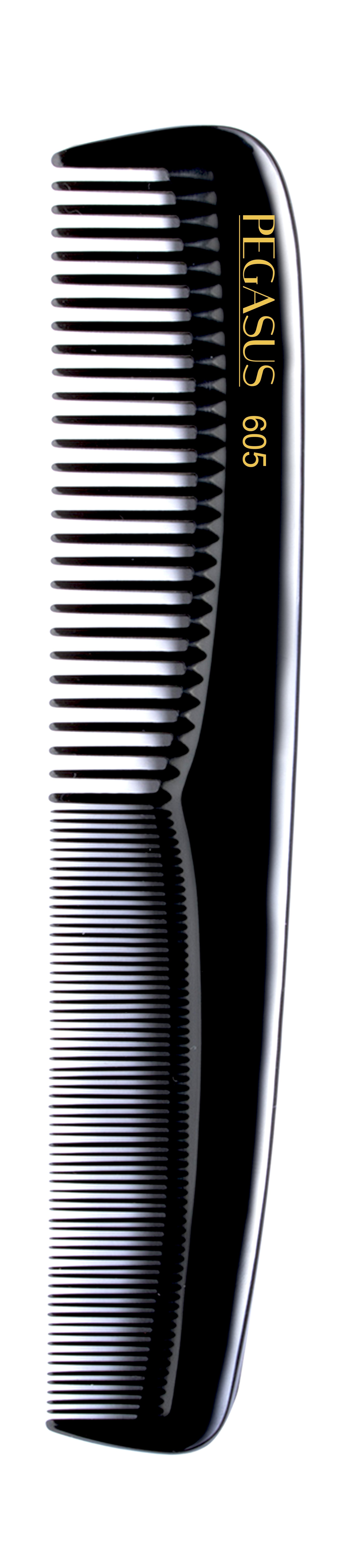 Pegasus Hard Rubber Comb (605) 7" Smooth/Round Cutting Comb
