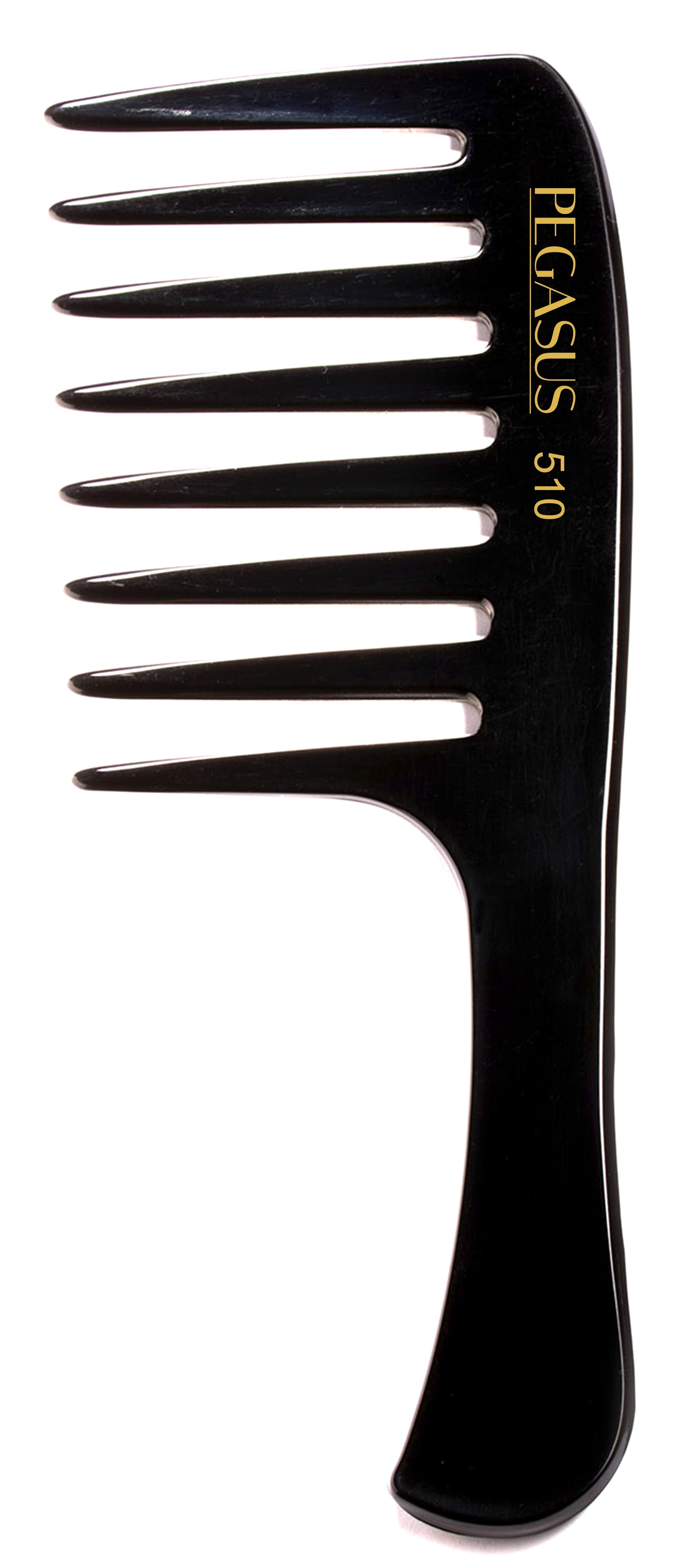 Pegasus Hard Rubber Comb (510) 7 1/2" Detangling Comb