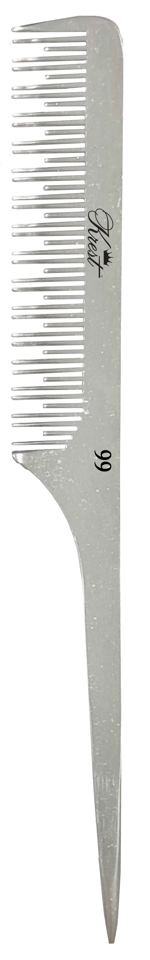 Krest Aluminum Metal Stagger Tooth Tail Comb (No. 99)